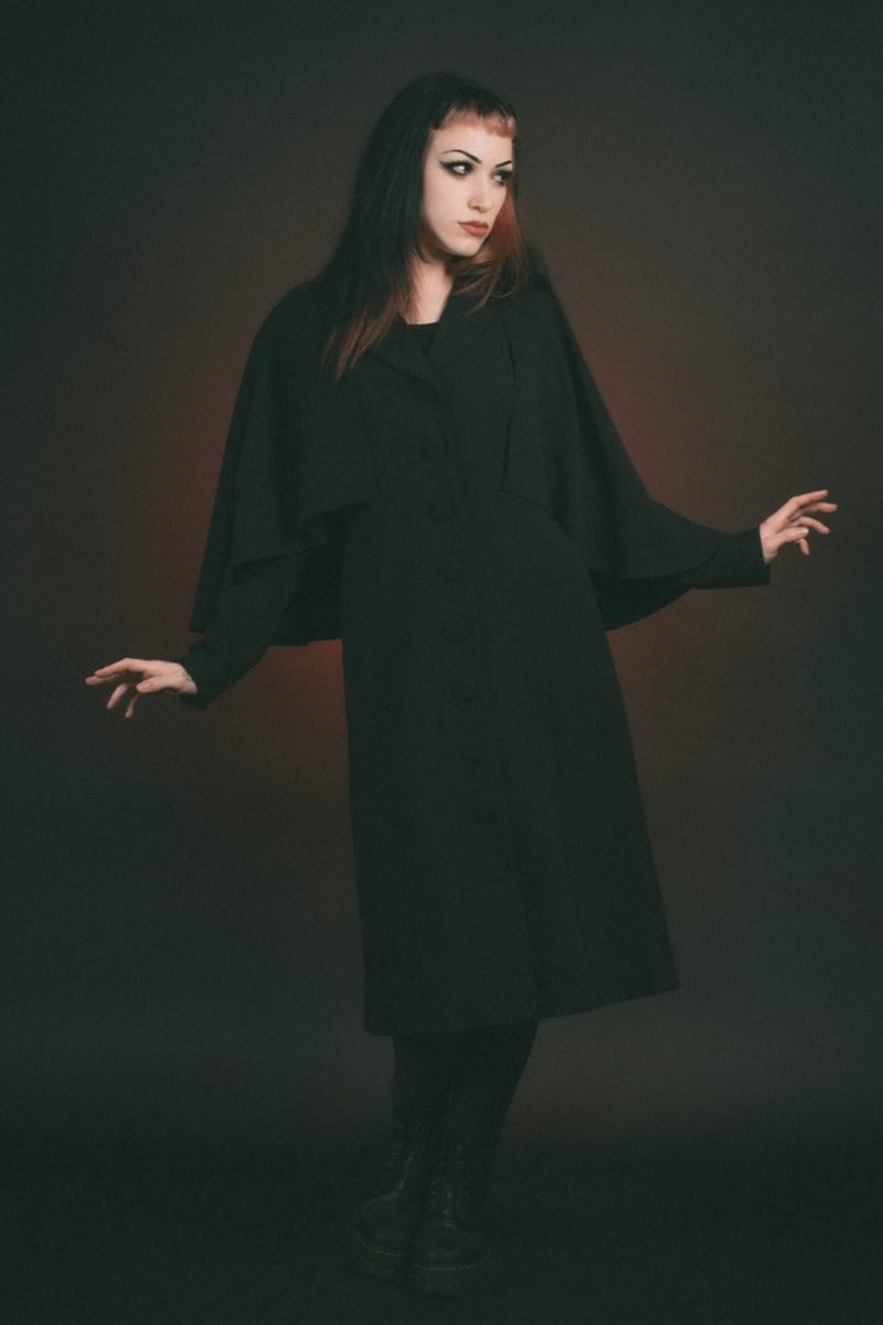 Nevermore Caped Coat Naked City Clothing