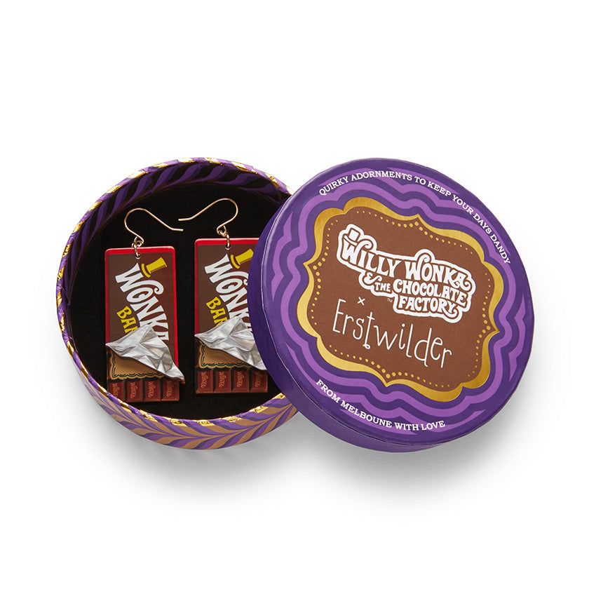 Winning Wonka Bar Earrings | Naked City Clothing