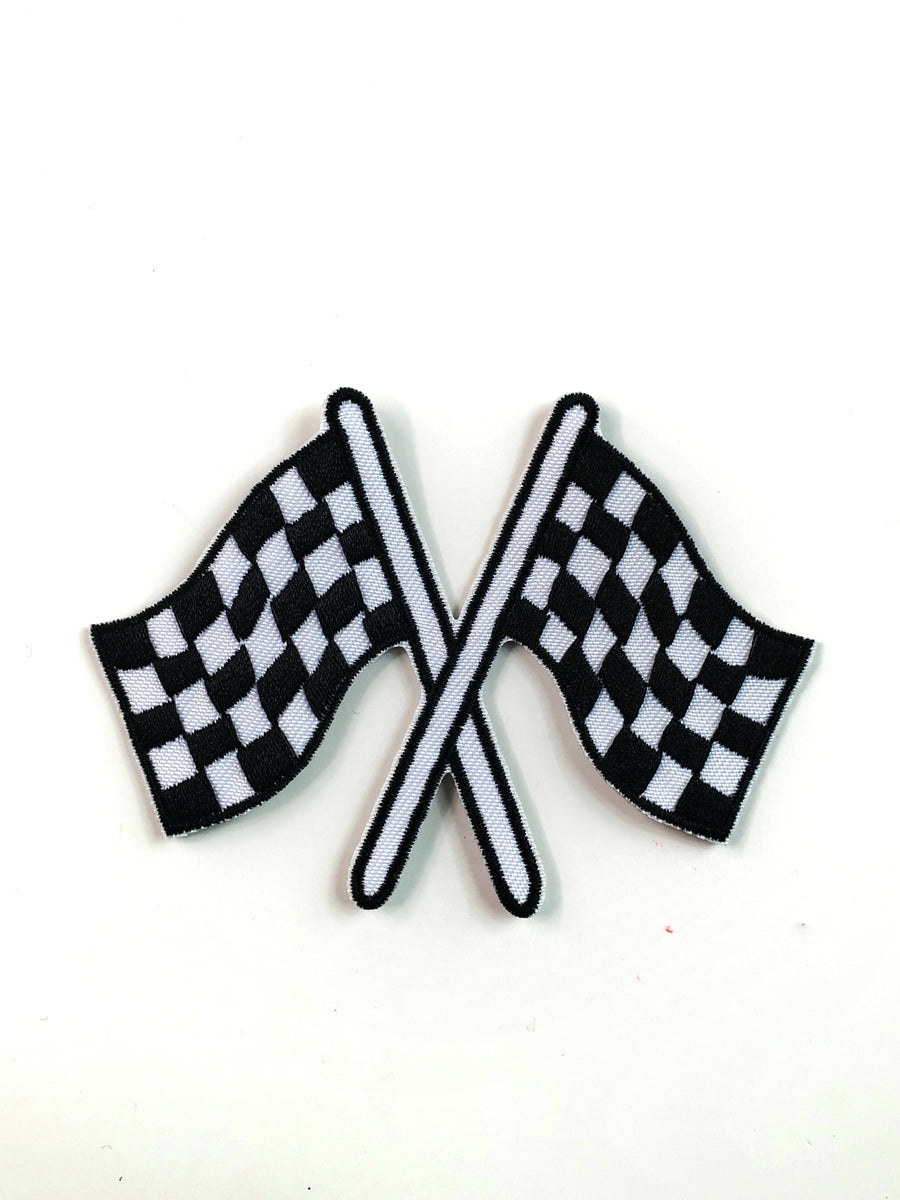Racing Flags Patch | Naked City Clothing