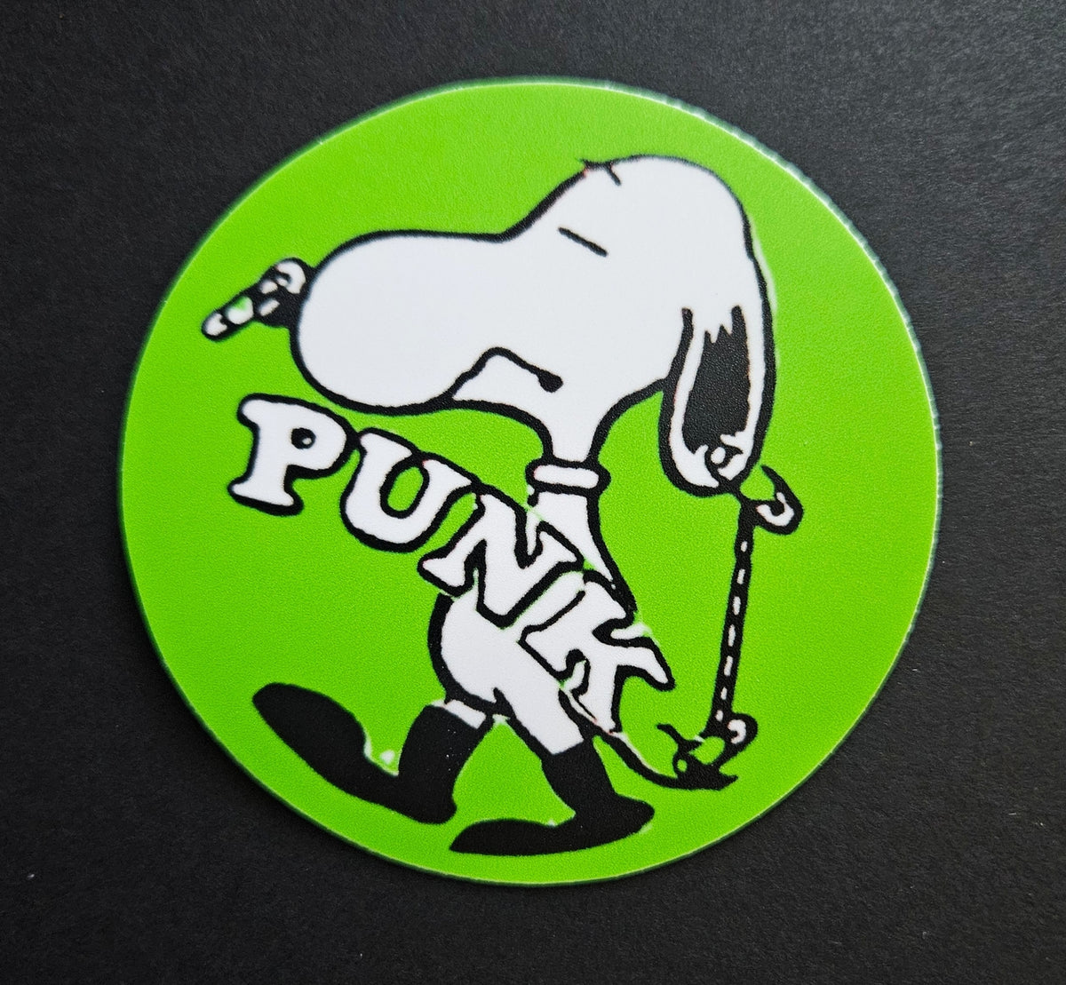 Punk Beagle Sticker | Naked City Clothing