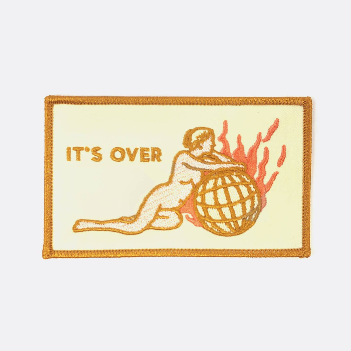 “It's Over" Patch | Naked City Clothing