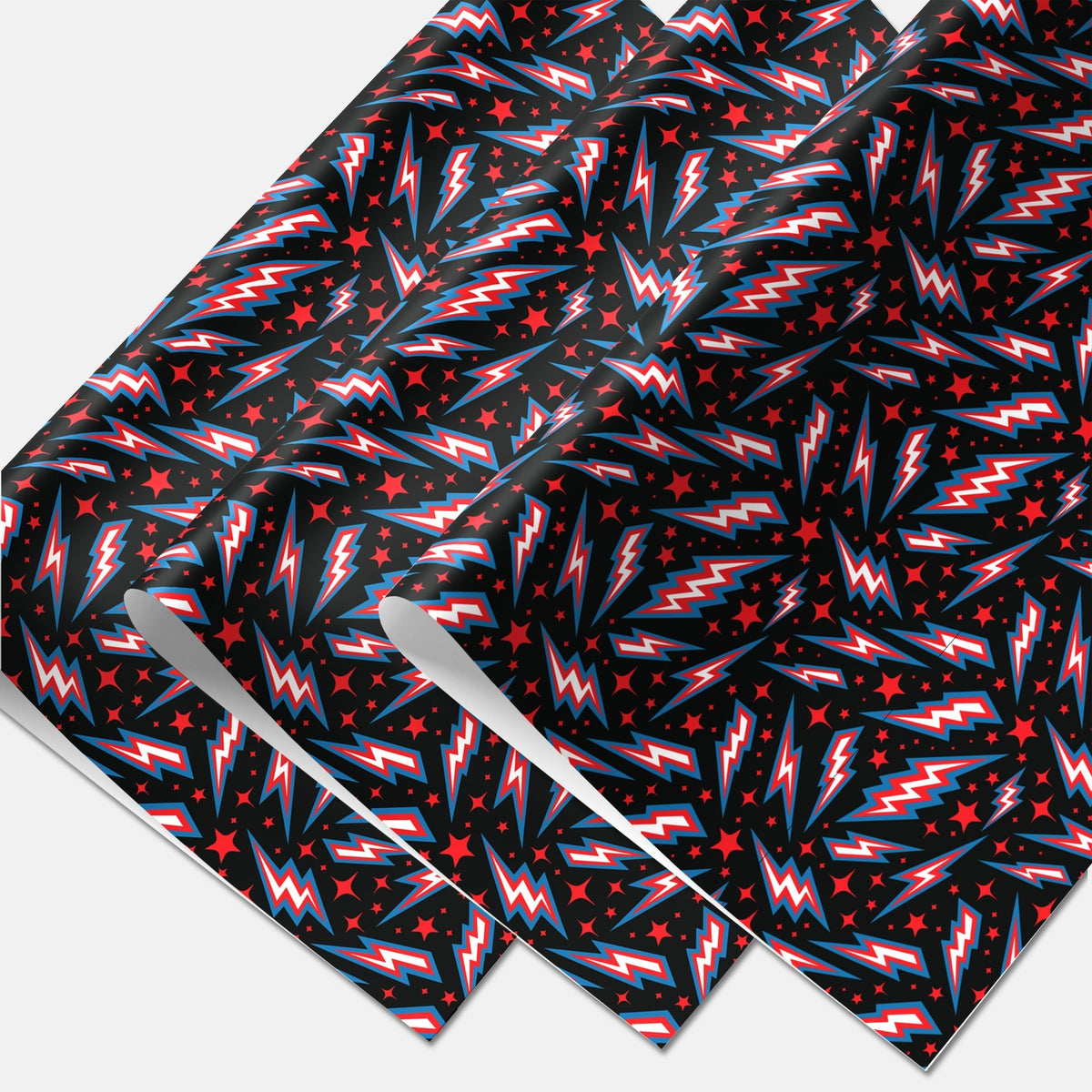 Lightning Bolt Gift Wrap | Naked City Clothing