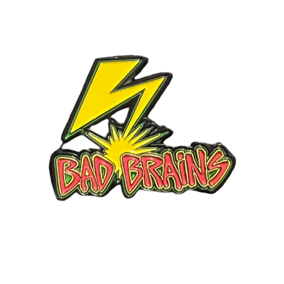 Bad Brains Logo Enamel Pin | Naked City Clothing