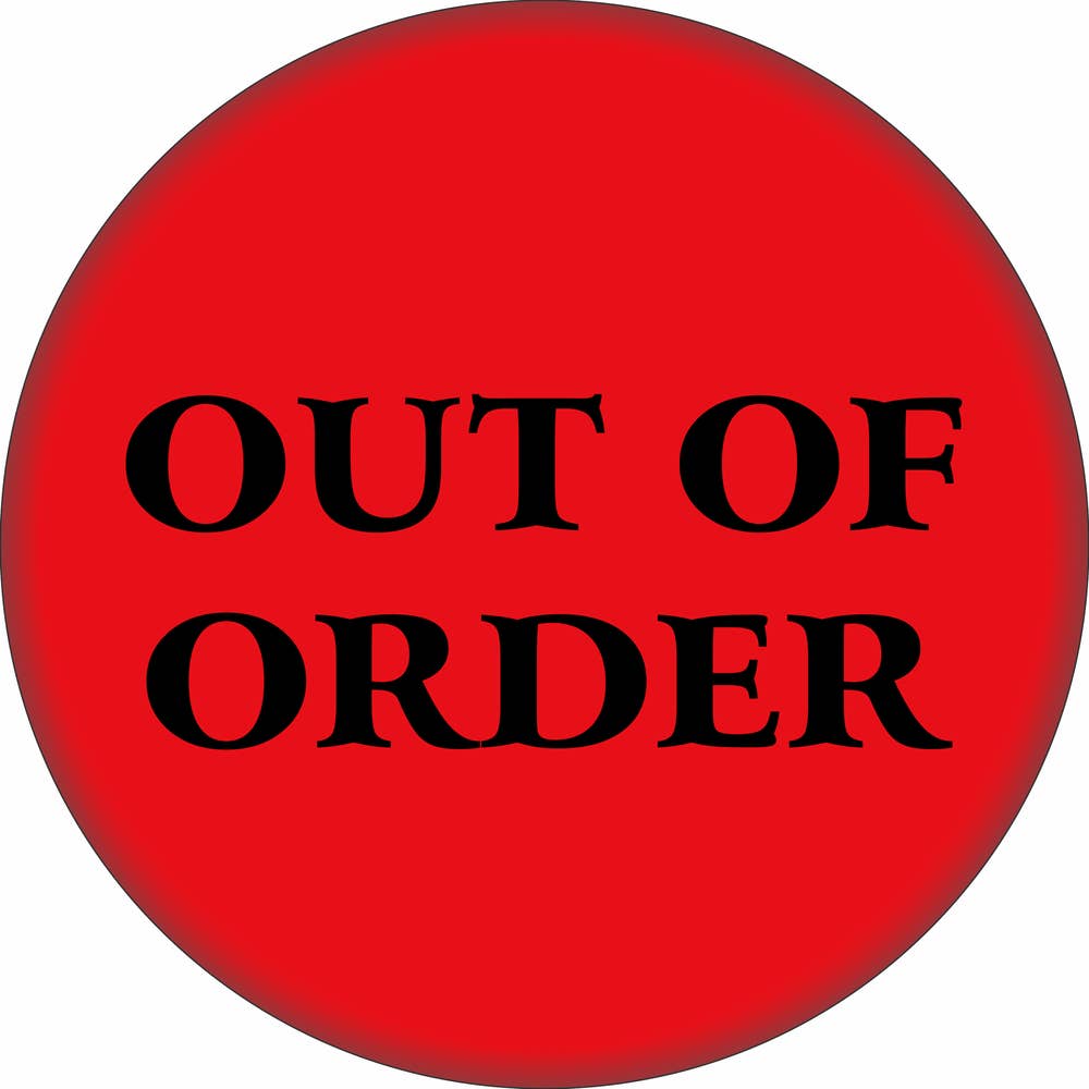 Out of Order Magnet | Naked City Clothing
