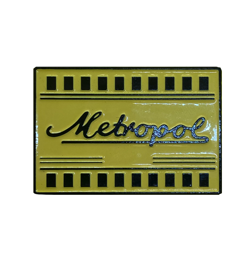 Demons Metropol Ticket Enamel Pin | Naked City Clothing