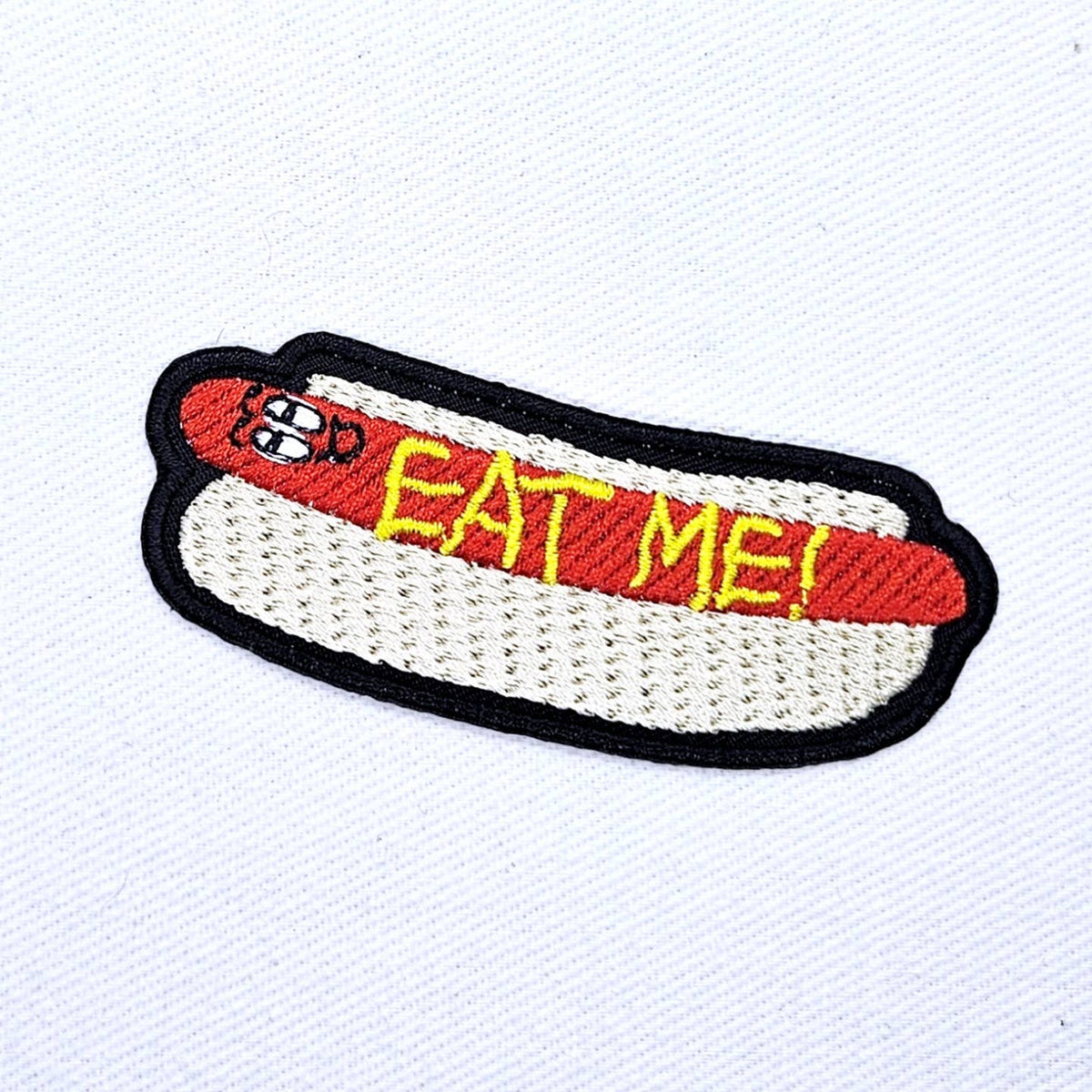 Hot Dog "Eat Me!" Patch | Naked City Clothing