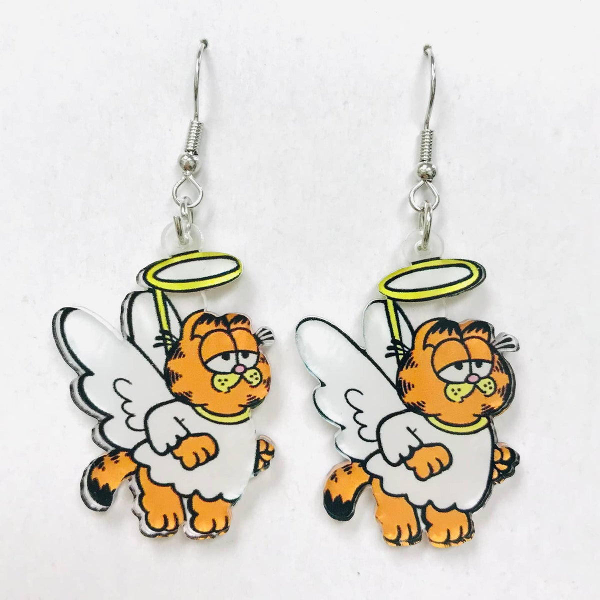Angel Garfield Dangle Earrings | Naked City Clothing