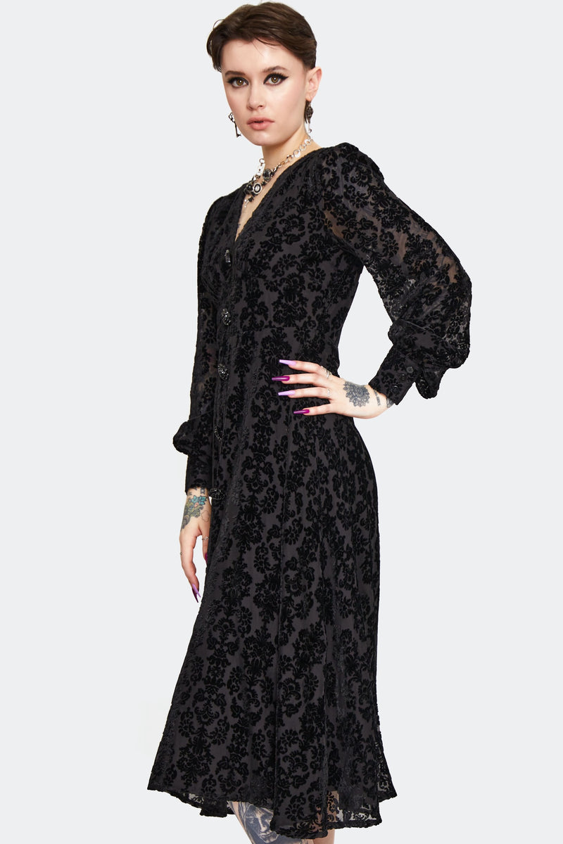 Devore Velvet Dress | Naked City Clothing