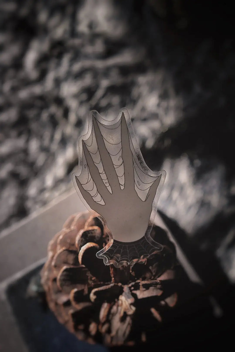 Webbed Hand Die-Cut Sticker | Naked City Clothing