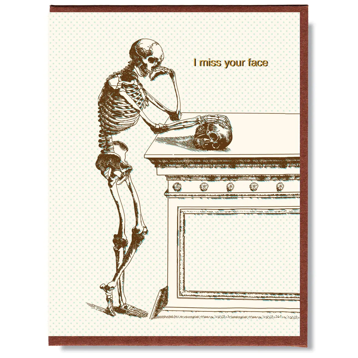 Skeleton Note Card | Naked City Clothing