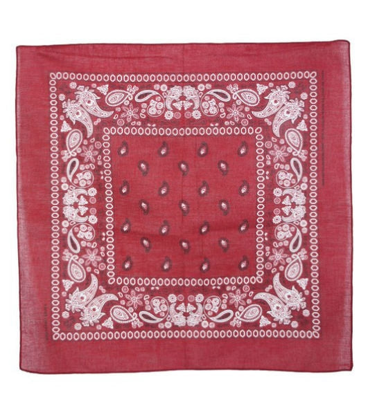 Burgundy Bandana | Naked City Clothing