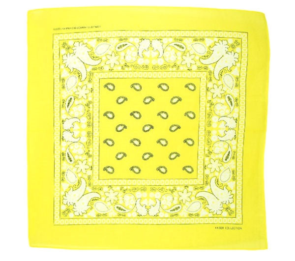 Classic Yellow Bandana | Naked City Clothing